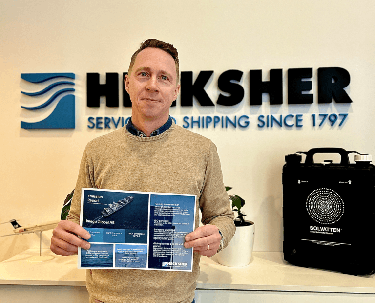 Hecksher delivers first set of Emission Reports to Swedish market ...